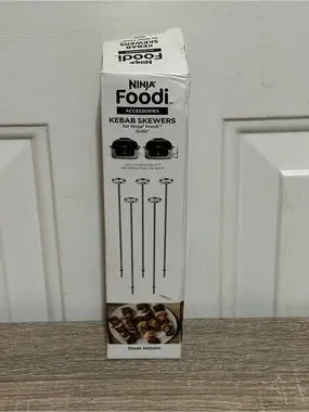 Ninja | Kitchen | Ninja Foodi Grill Kebab Skewers 725 Inches Stainless ...